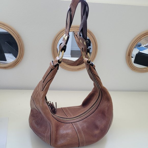 Coach | Bags | Coach Vintage Authentic Coach Dylan Hobo Purse C6s0045 ...